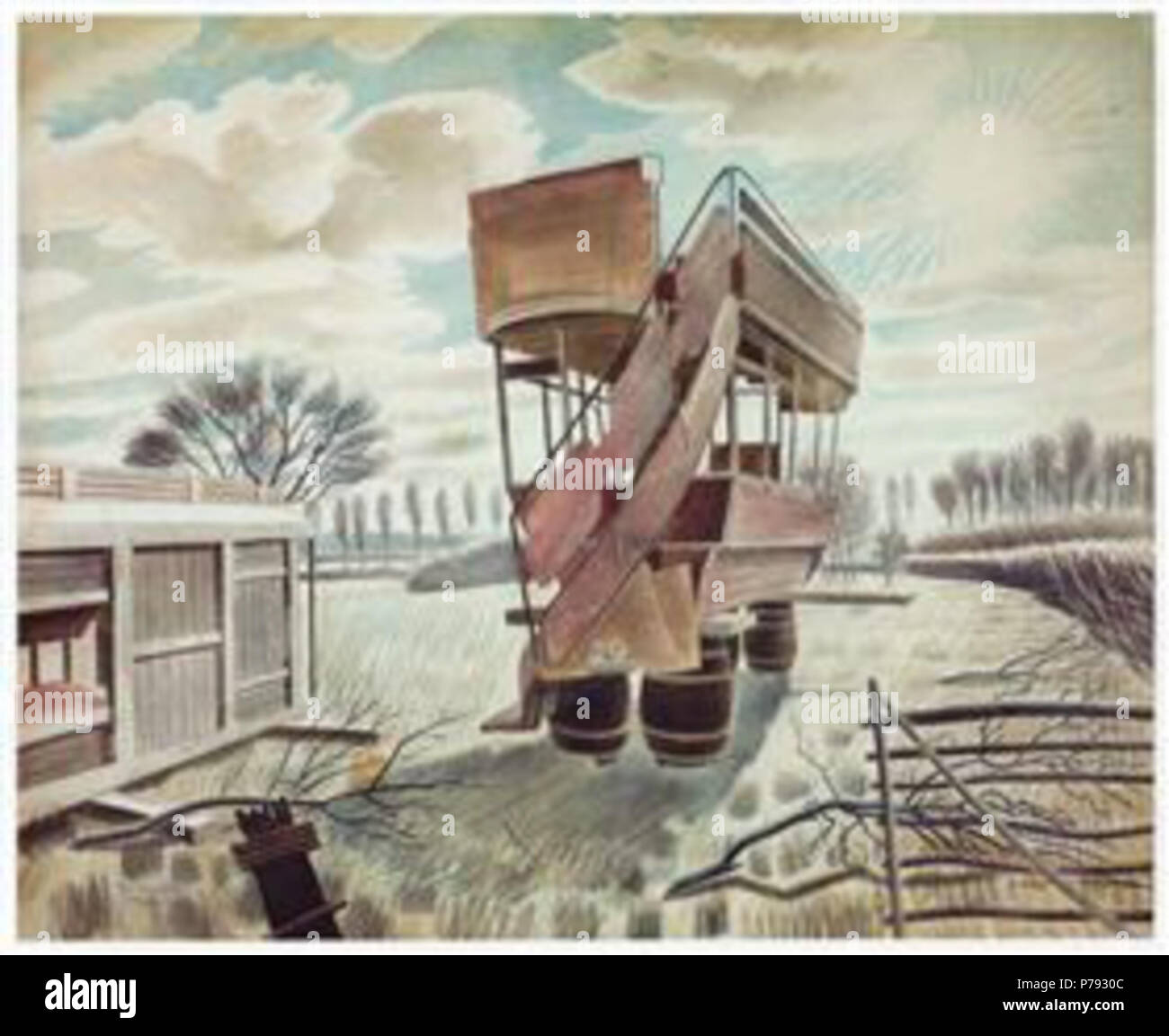 Work by Eric Ravilious . before 1942 49 Ravilious - no-29-bus-1934(1 ...