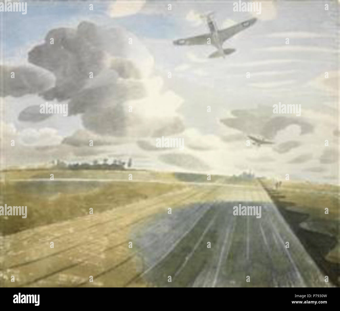 Work by Eric Ravilious . before 1942 49 Ravilious - runway-perspective ...