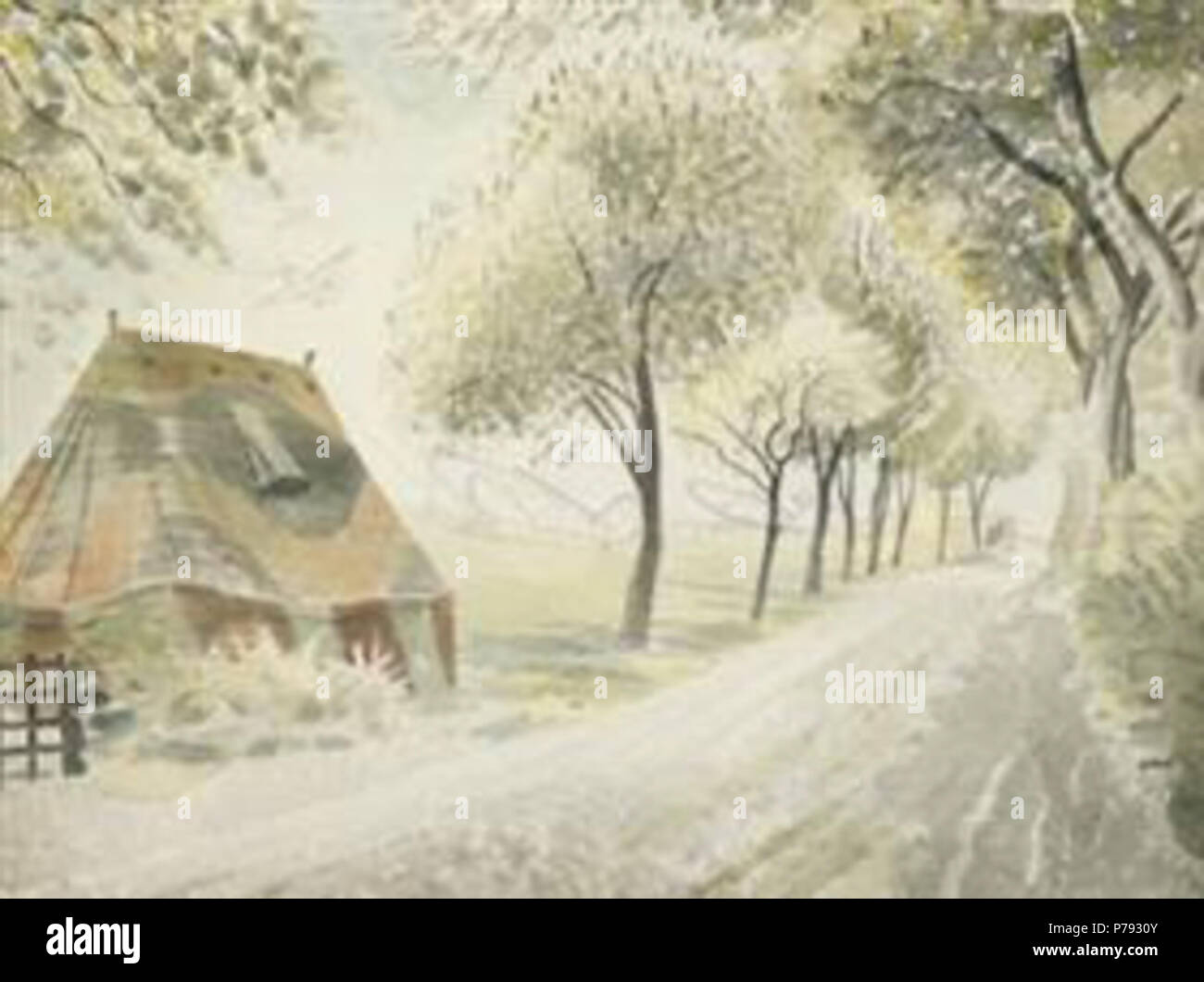 Work by Eric Ravilious . before 1942 49 Ravilious - road-by-an-airfield ...