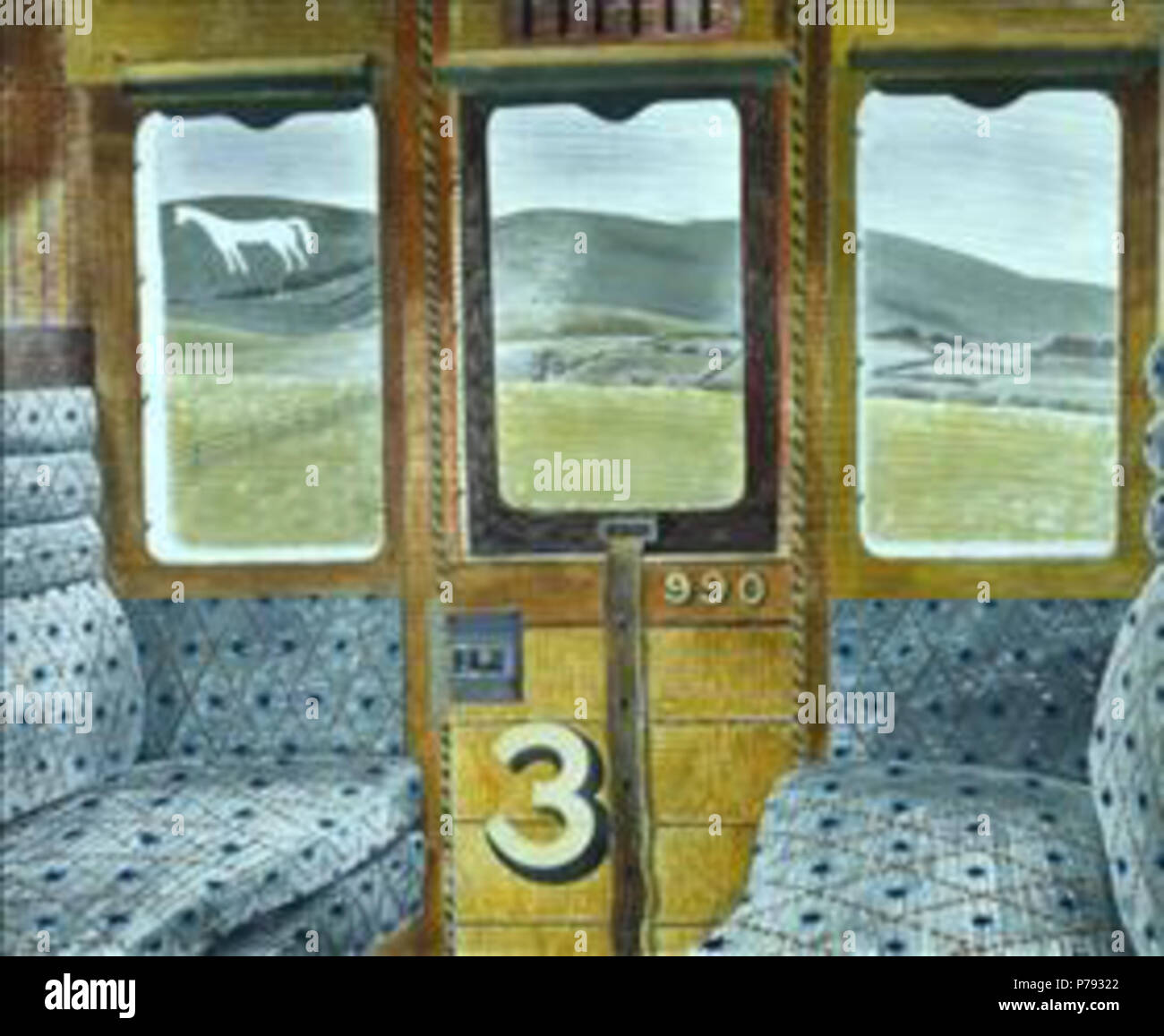 Eric ravilious train landscape hi-res stock photography and images - Alamy