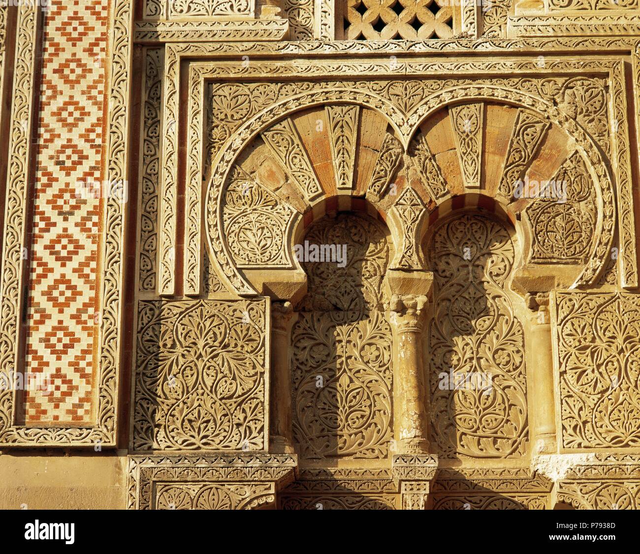Spain. Andalusia. Great Mosque of Cordoba. 8th C. Moorish architecture ...