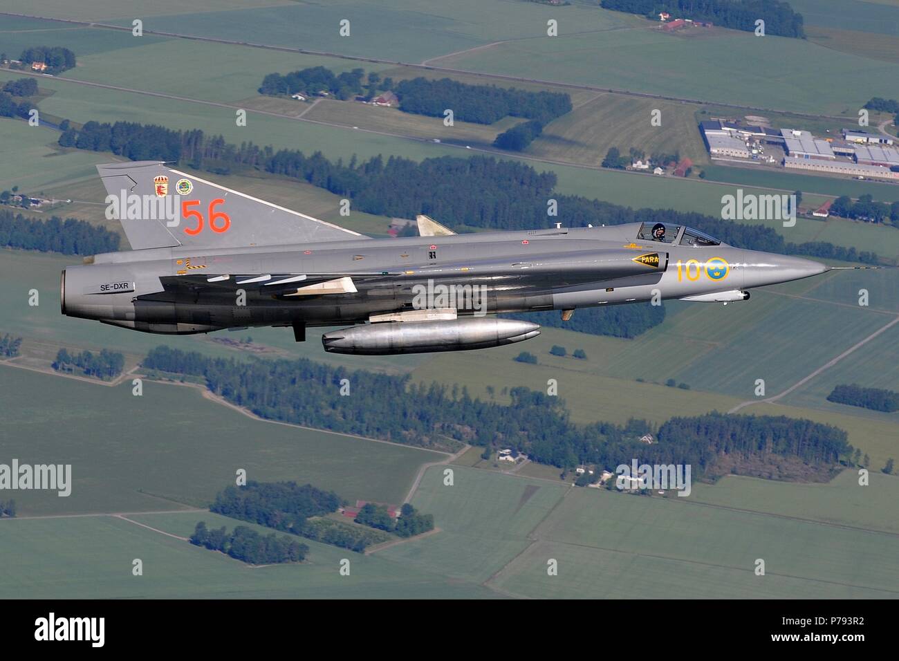 Saab J 35j Draken High Resolution Stock Photography and Images - Alamy