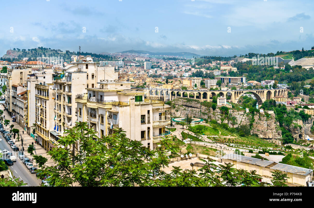 Skyline of Constantine in Algeria, North Africa Stock Photo - Alamy