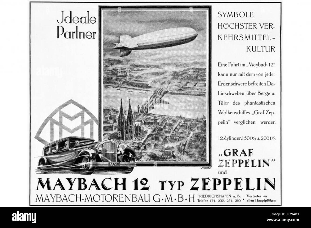 Maybach zeppelin hi-res stock photography and images - Alamy