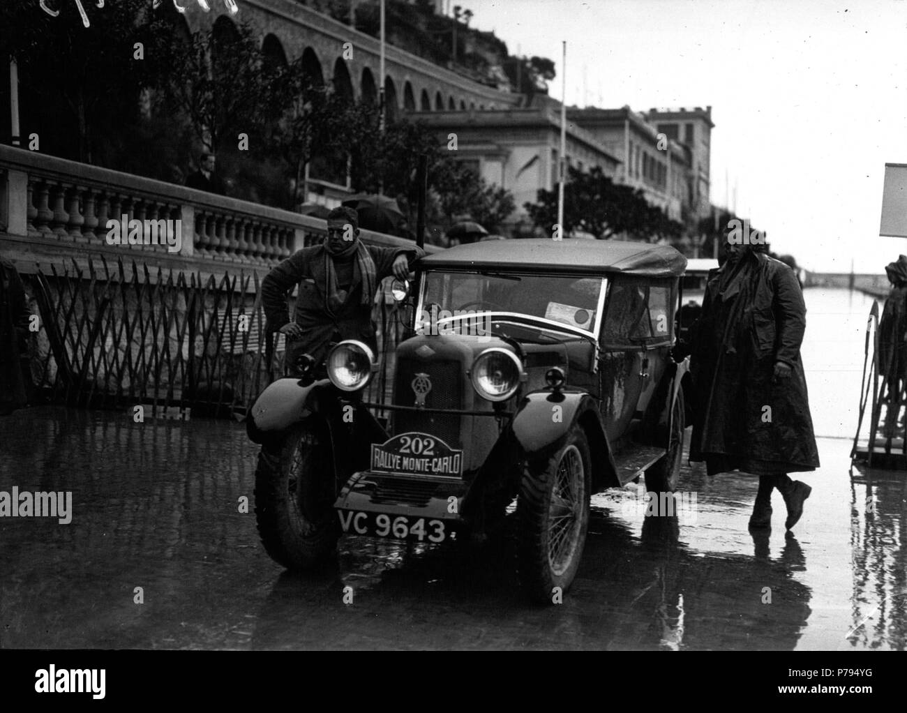 European historic rally Black and White Stock Photos & Images - Alamy