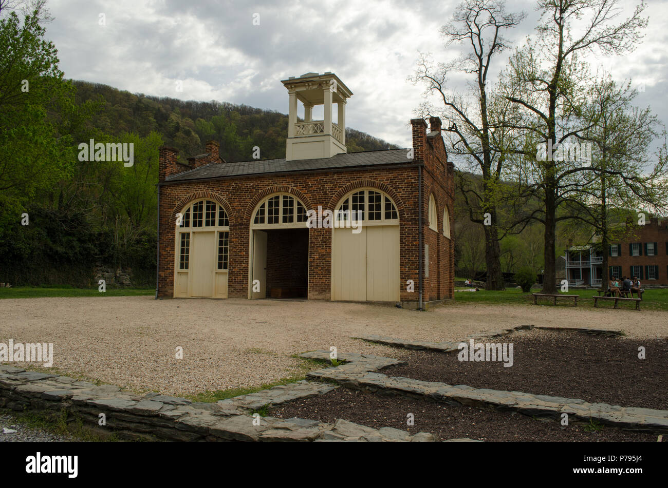 small fort at harper ferry MD Stock Photo - Alamy