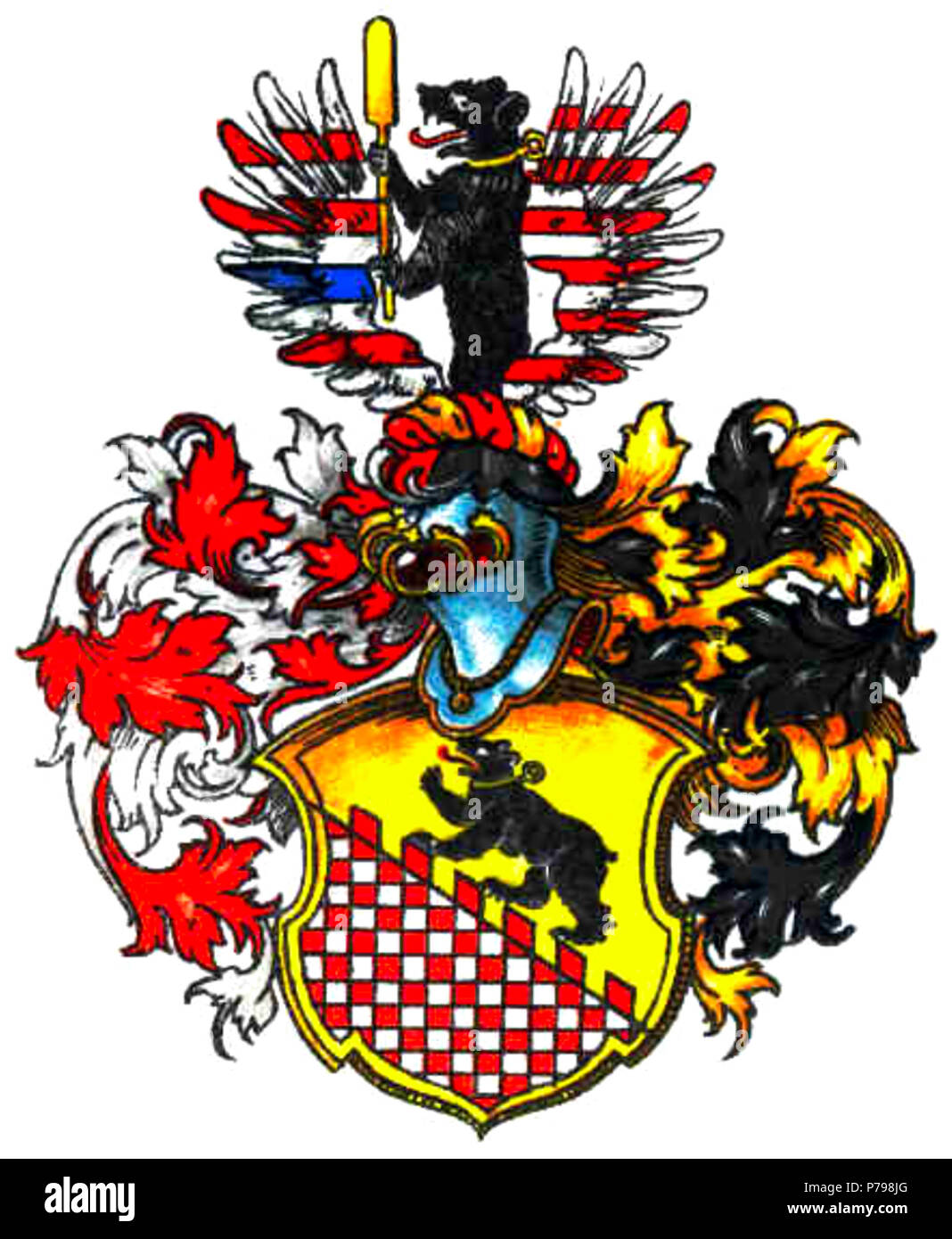 11 Bernuth-Wappen SWB Stock Photo - Alamy