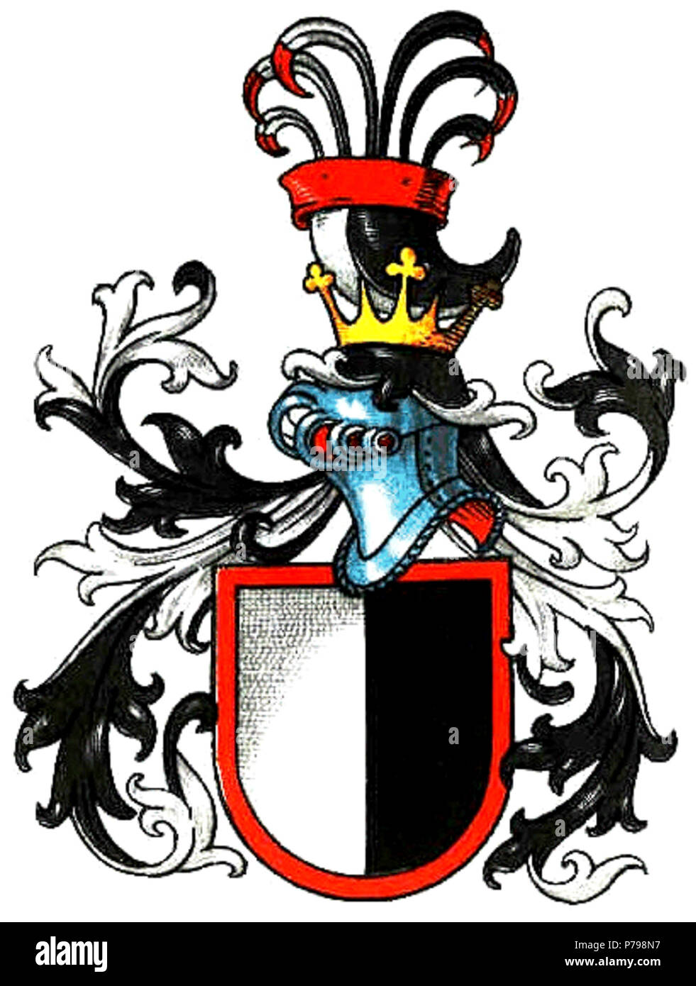 12 Bose-Wappen SWb Stock Photo - Alamy