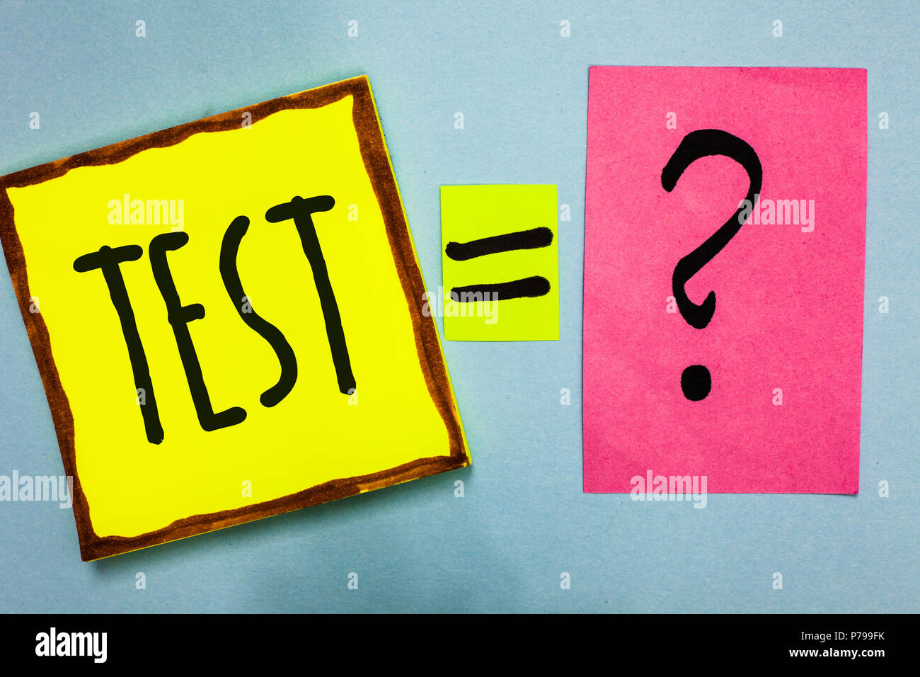 Handwriting text writing Test. Concept meaning Academic systemic ...