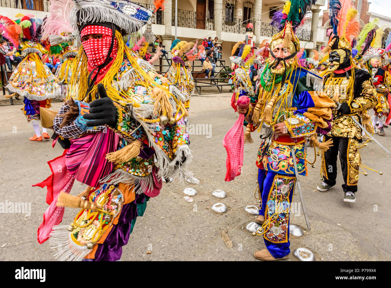 Guatemalan masked procession hi-res stock photography and images - Alamy
