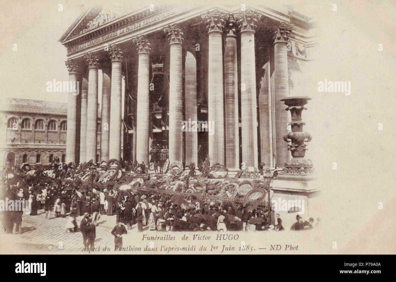 Funeral of victor hugo hi-res stock photography and images - Alamy