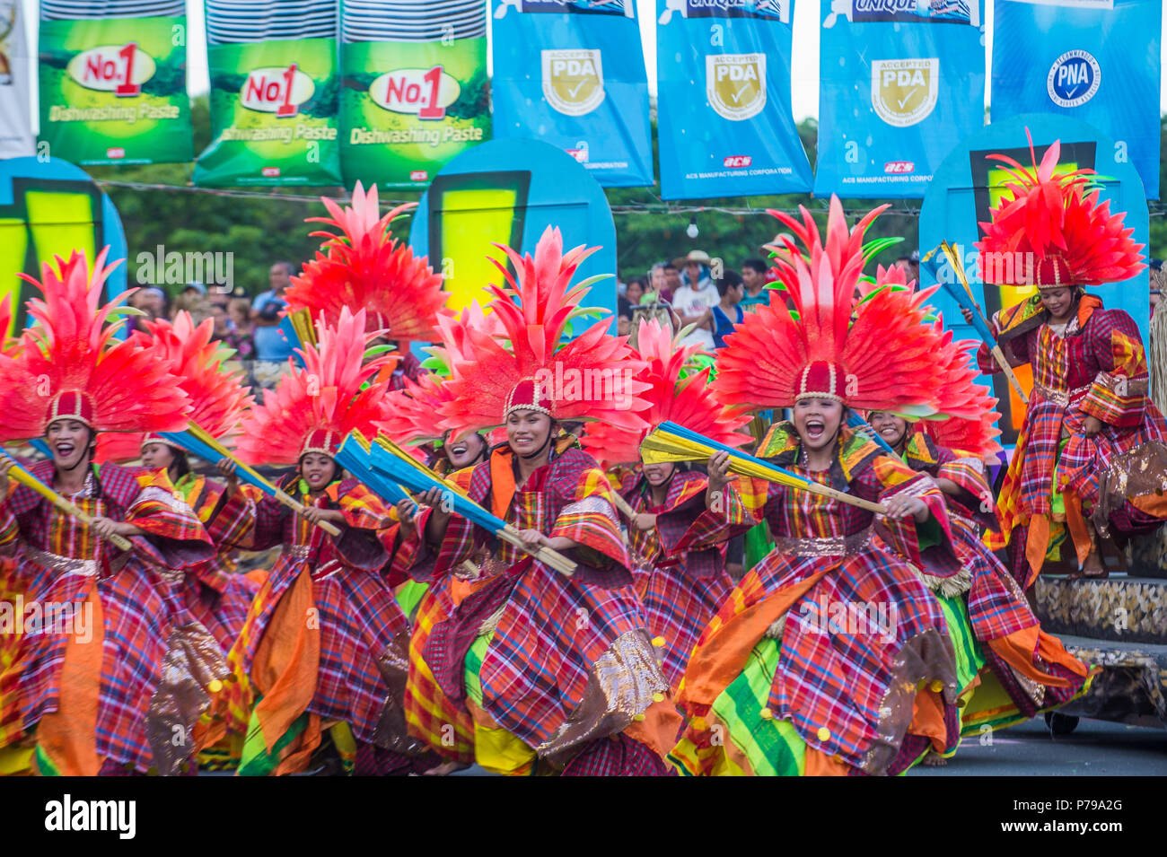 Participants in the Aliwan fiesta in Manila Philippines Stock Photo - Alamy