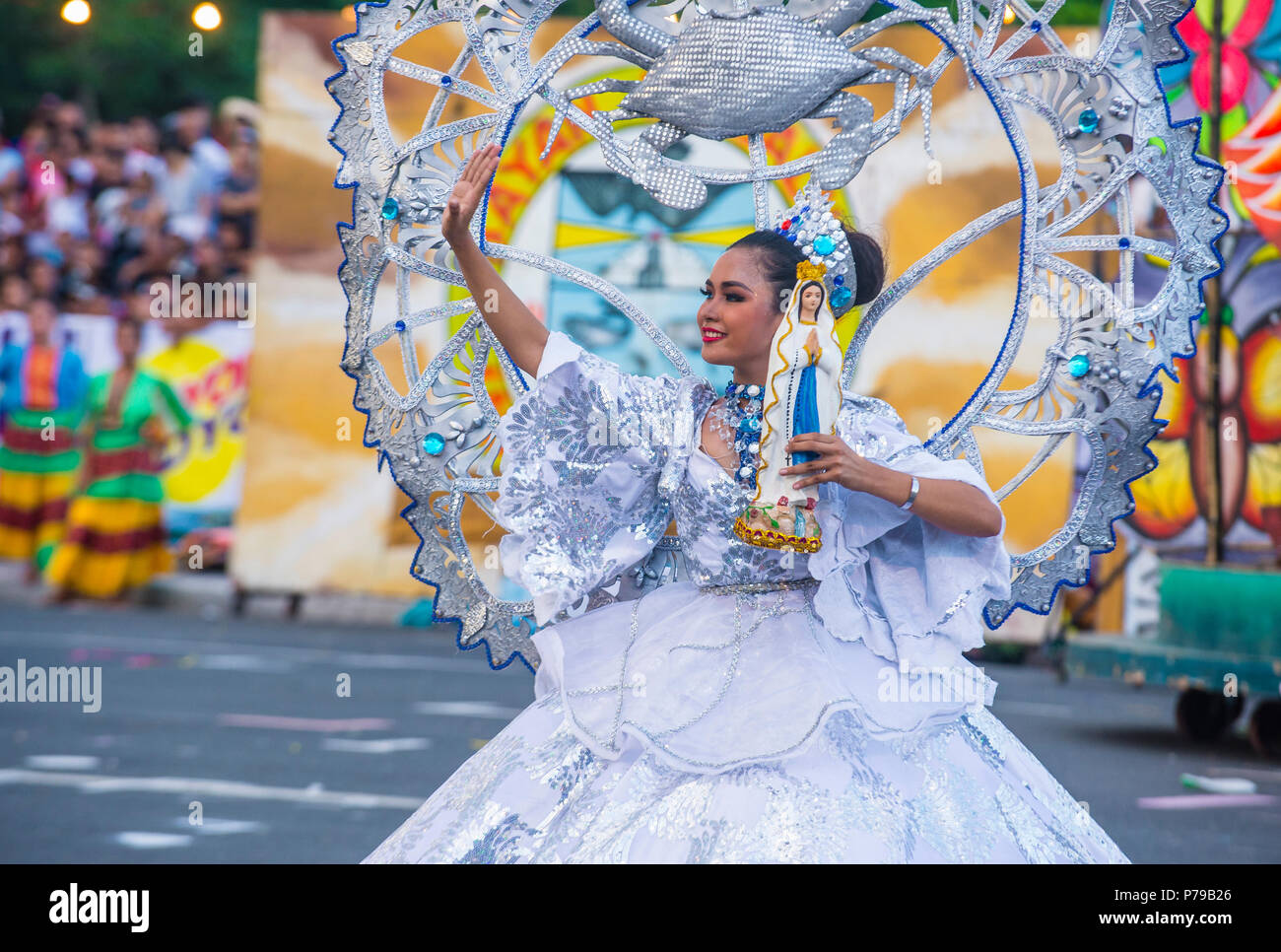 Participant in the Aliwan fiesta in Manila Philippines Stock Photo - Alamy