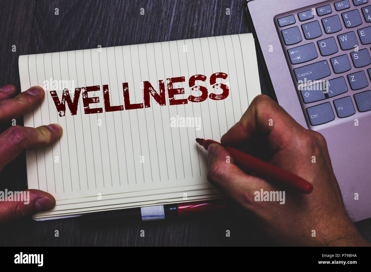 Word writing text Wellness. Business concept for Making healthy choices ...