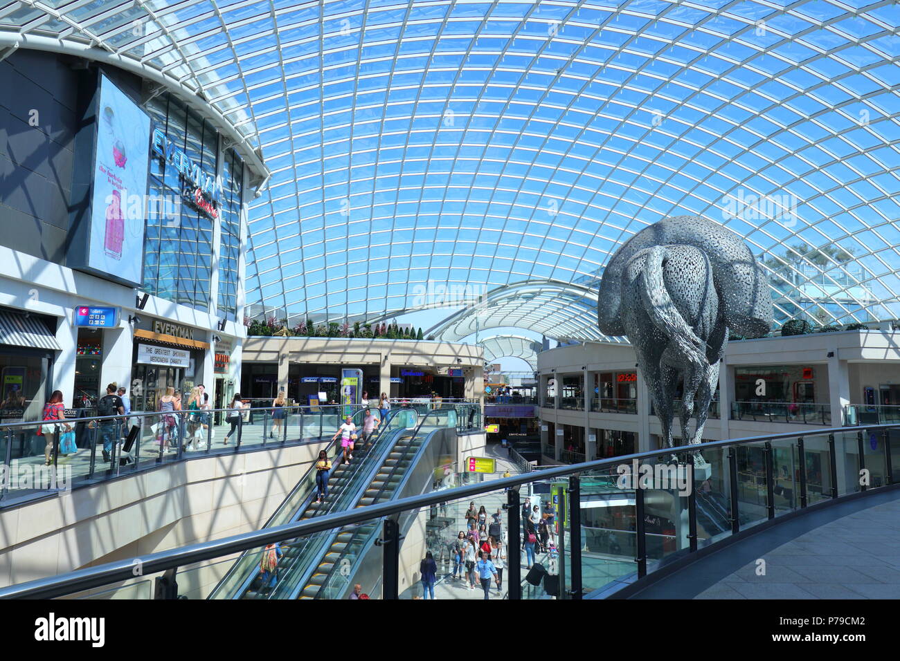 Trinity Shopping Centre in Leeds City Centre Stock Photo - Alamy