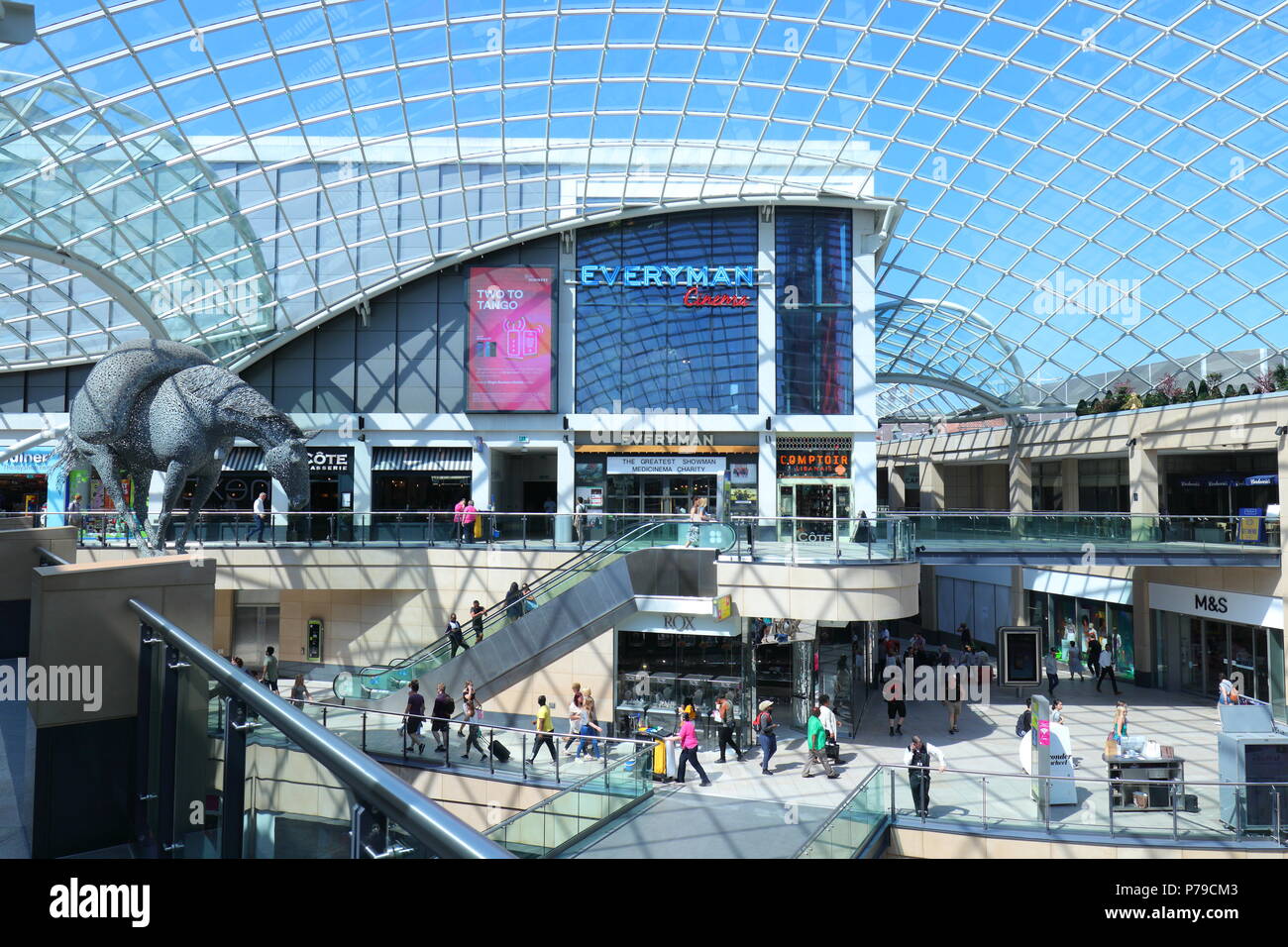 Trinity Shopping Centre in Leeds City Centre Stock Photo - Alamy
