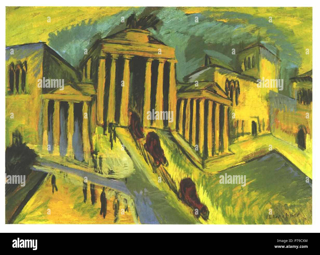 Brandenburger tor kirchner hi-res stock photography and images - Alamy