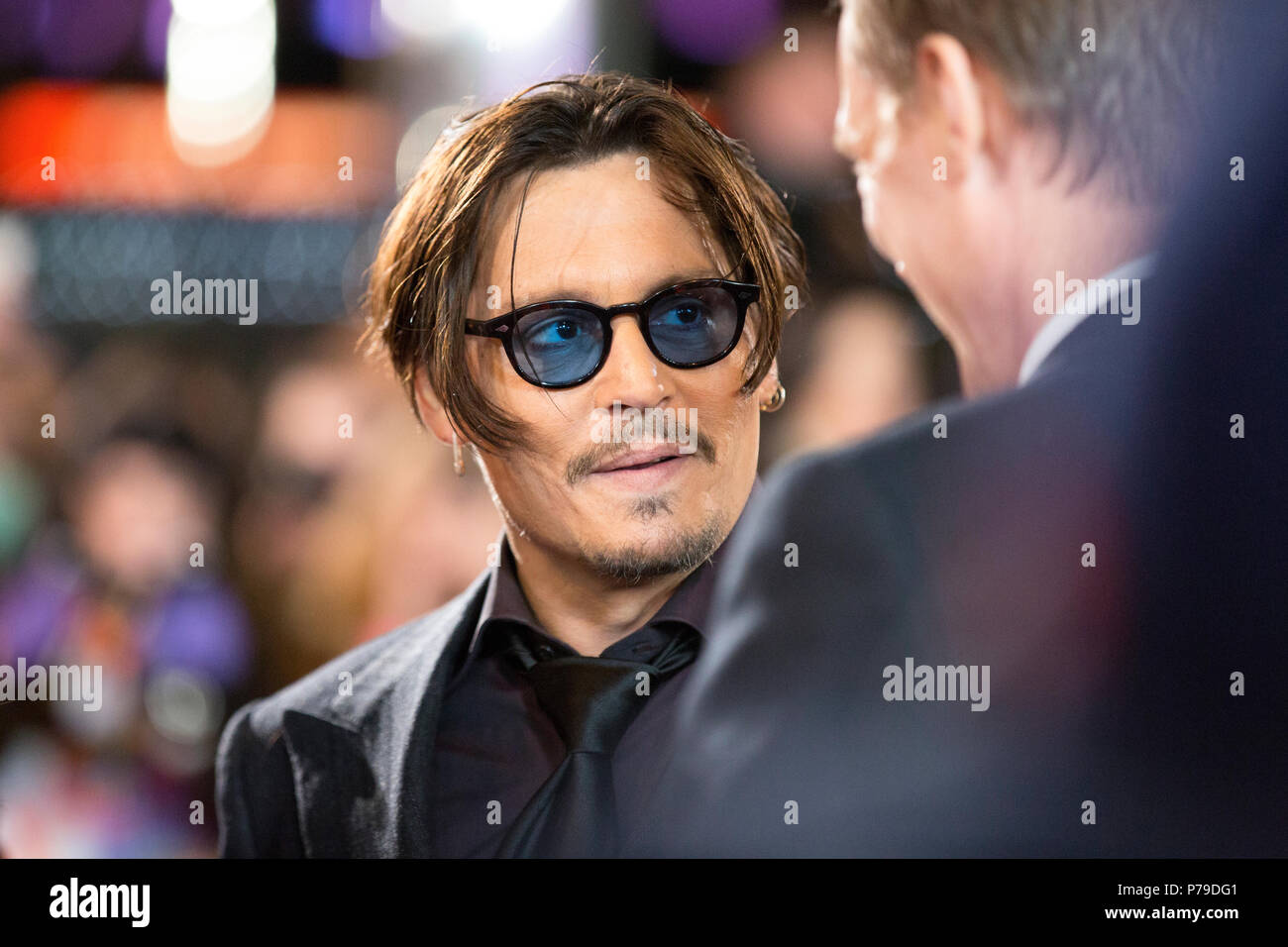London,UK,January 2015, Johnny Depp, London premiere of "Mortdecai ...