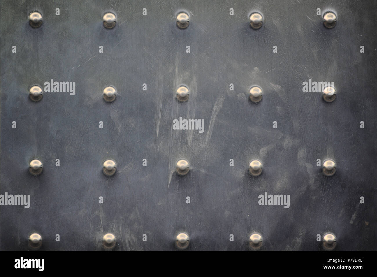 Rivets on rusty metal sheet hi-res stock photography and images - Alamy