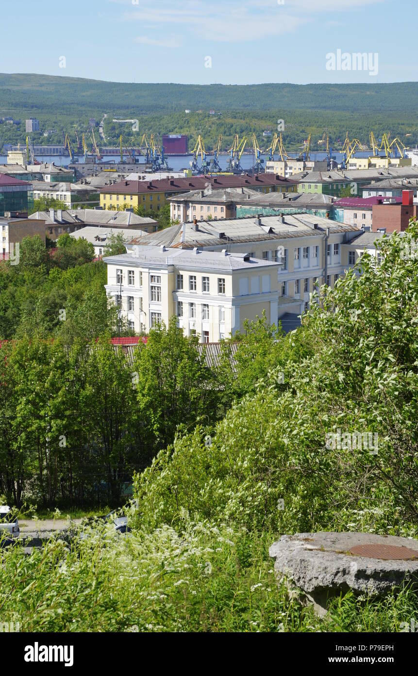 The port of murmansk russia hi-res stock photography and images - Alamy