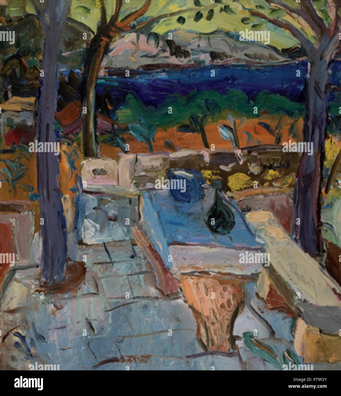 . English: Stone Table Hrvatski: Kameni stol 1935 10 Ignjat Job - Stone ...