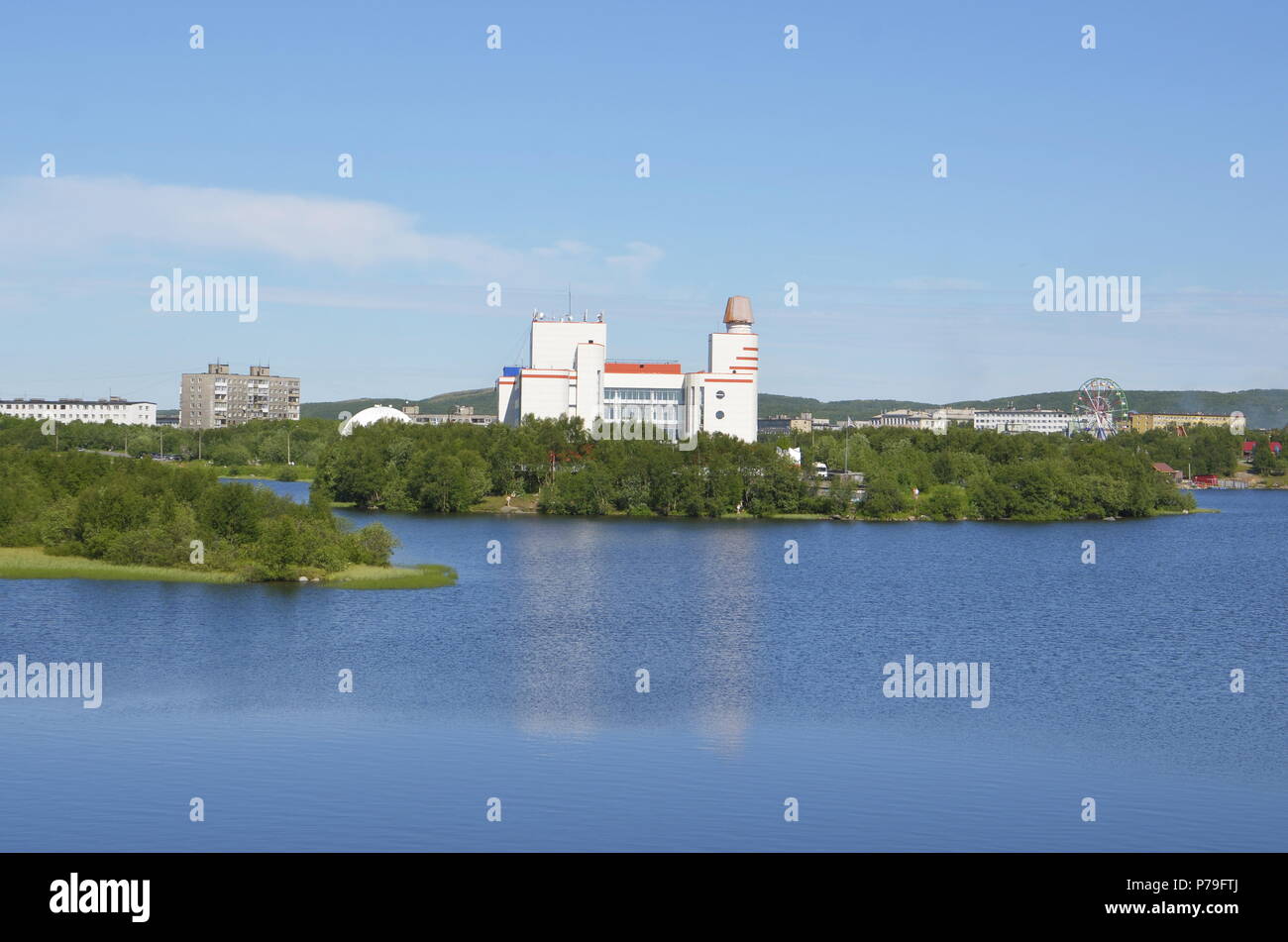 Lake Semyonovskoye, Murmansk, Russia Stock Photo - Alamy