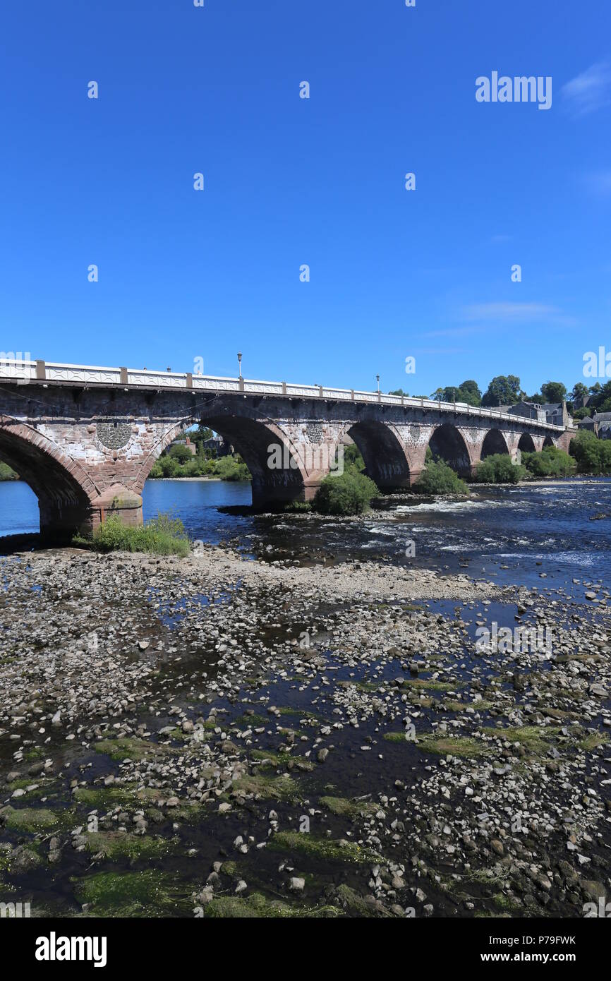 Smeaton Bridge Perth Scotland July 2018 Stock Photo - Alamy