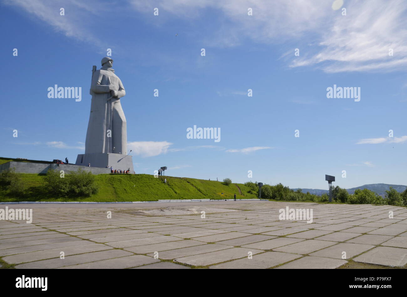 Murmansk alyosha hi-res stock photography and images - Alamy