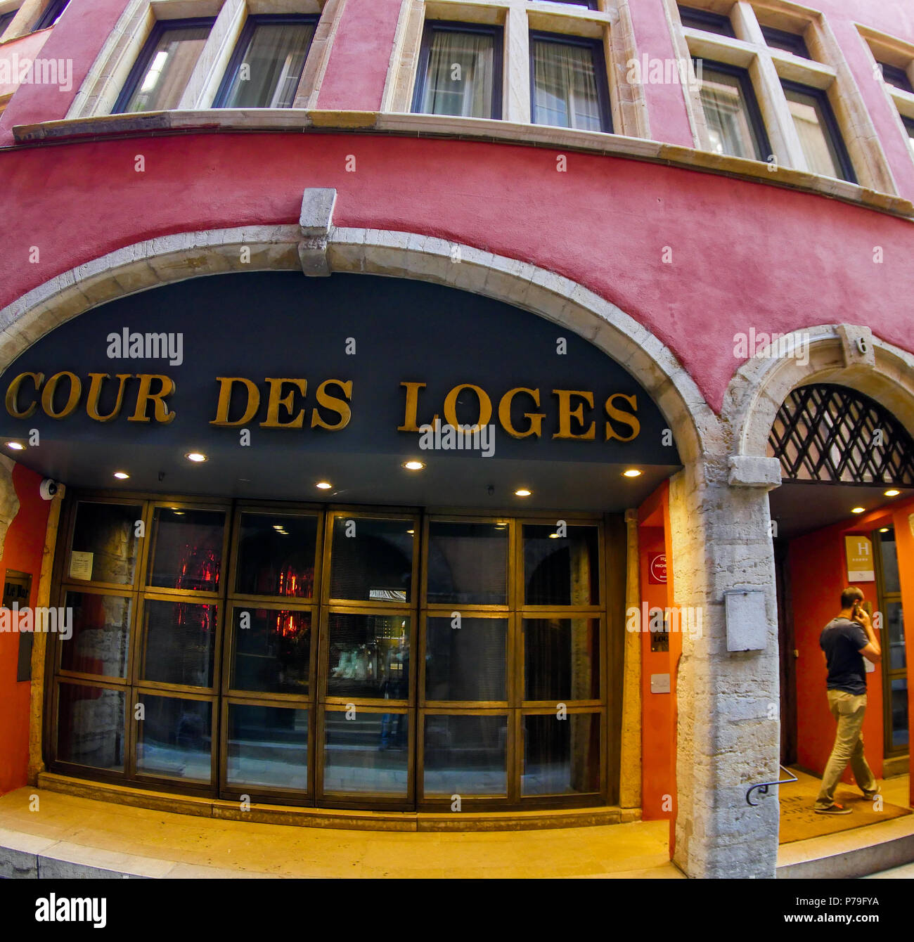 La Cour des Loges, five stars Hotel, Saint-Jean district, Lyon, France ...
