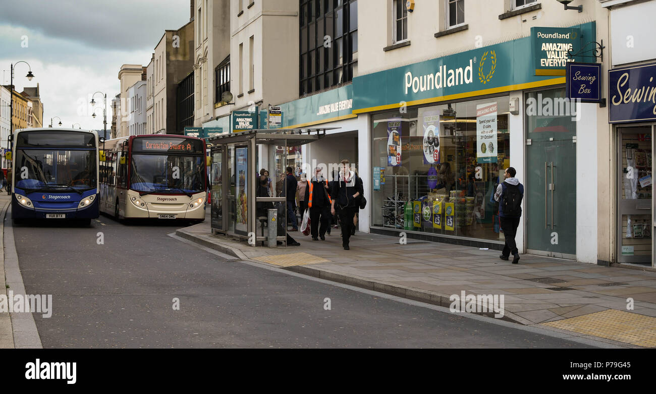 Cheltenham town centre hi-res stock photography and images - Alamy