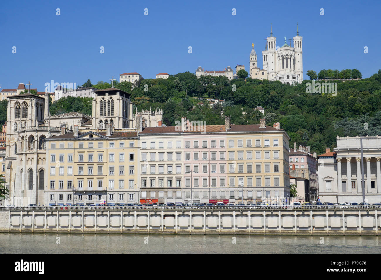 Lyon river views hi-res stock photography and images - Alamy