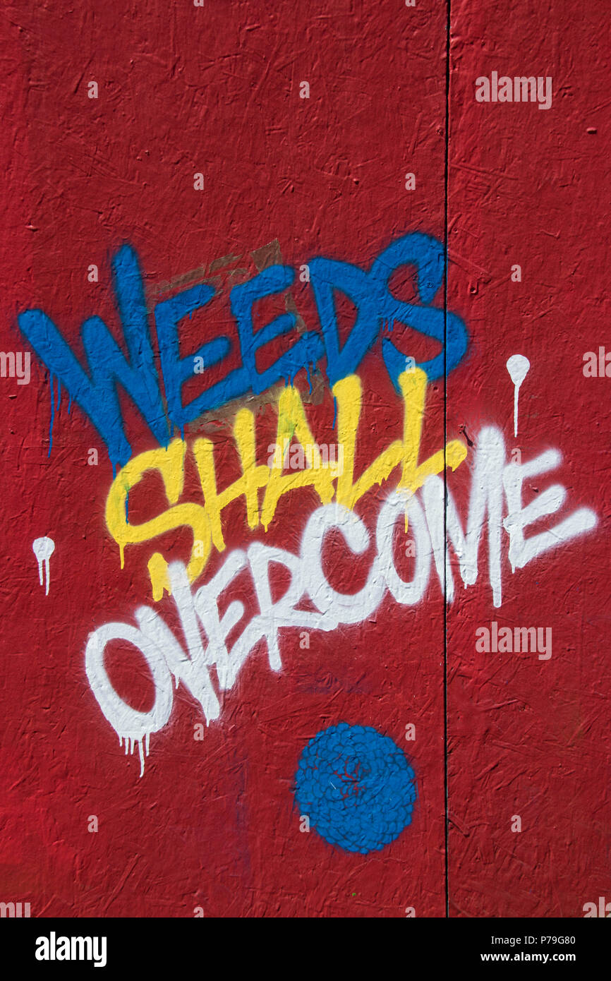 Weeds shall overcome hi-res stock photography and images - Alamy