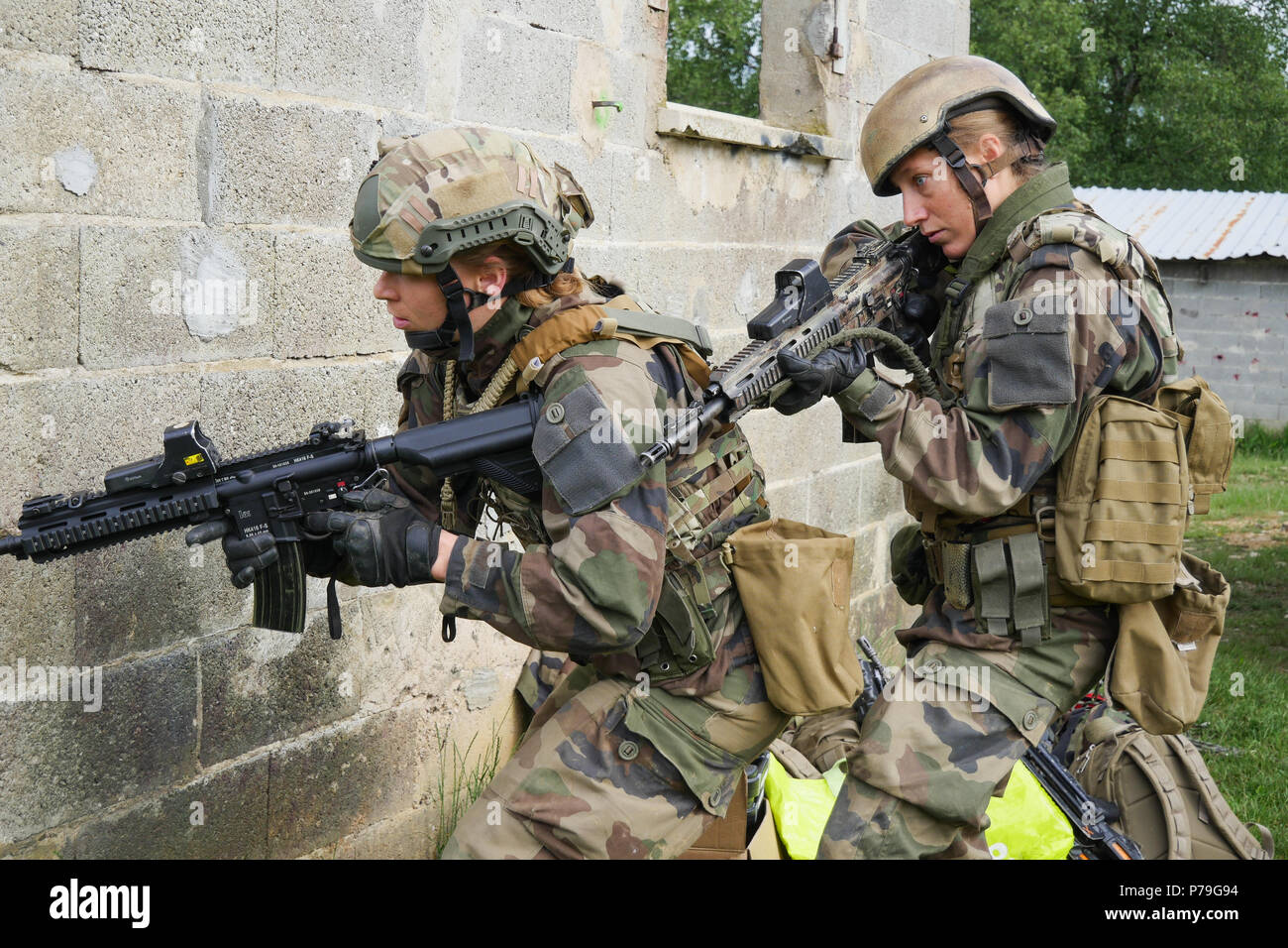 Members from miliatry ski Team attend commando training at Chambaran ...