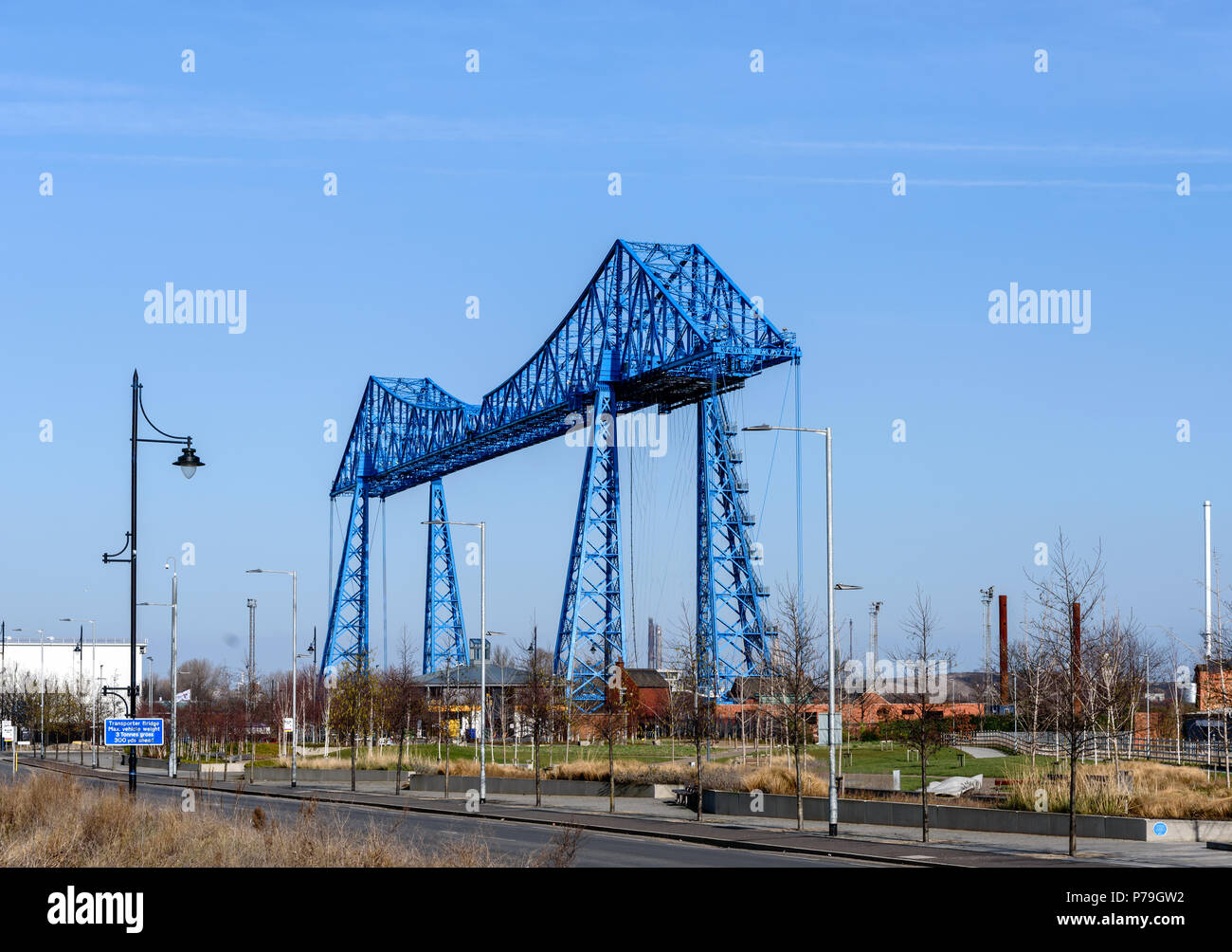 The Tees Transporter Bridge, often referred to as the Middlesbrough ...