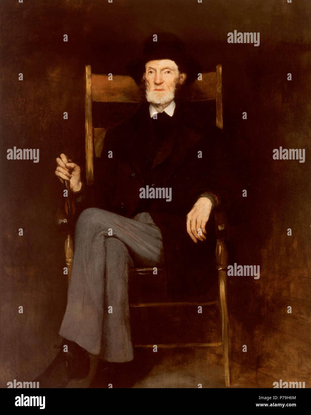 Français : Portrait de William Adams (1874) . 1874 21 Frankwilliamadams ...