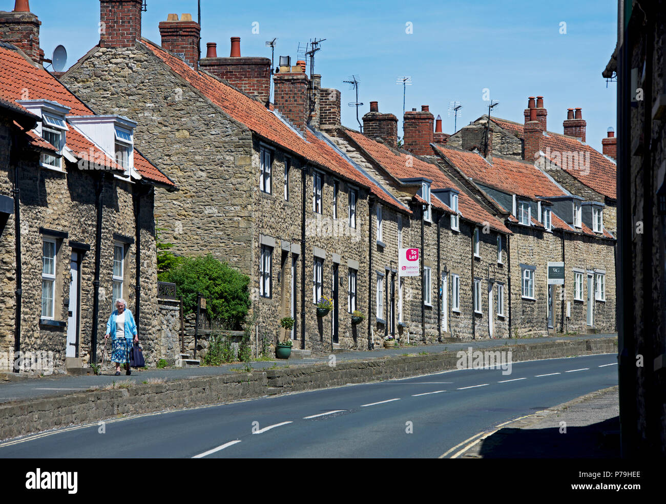 Thornton-le-Dale, North Yorkshire, England, England UK Stock Photo - Alamy