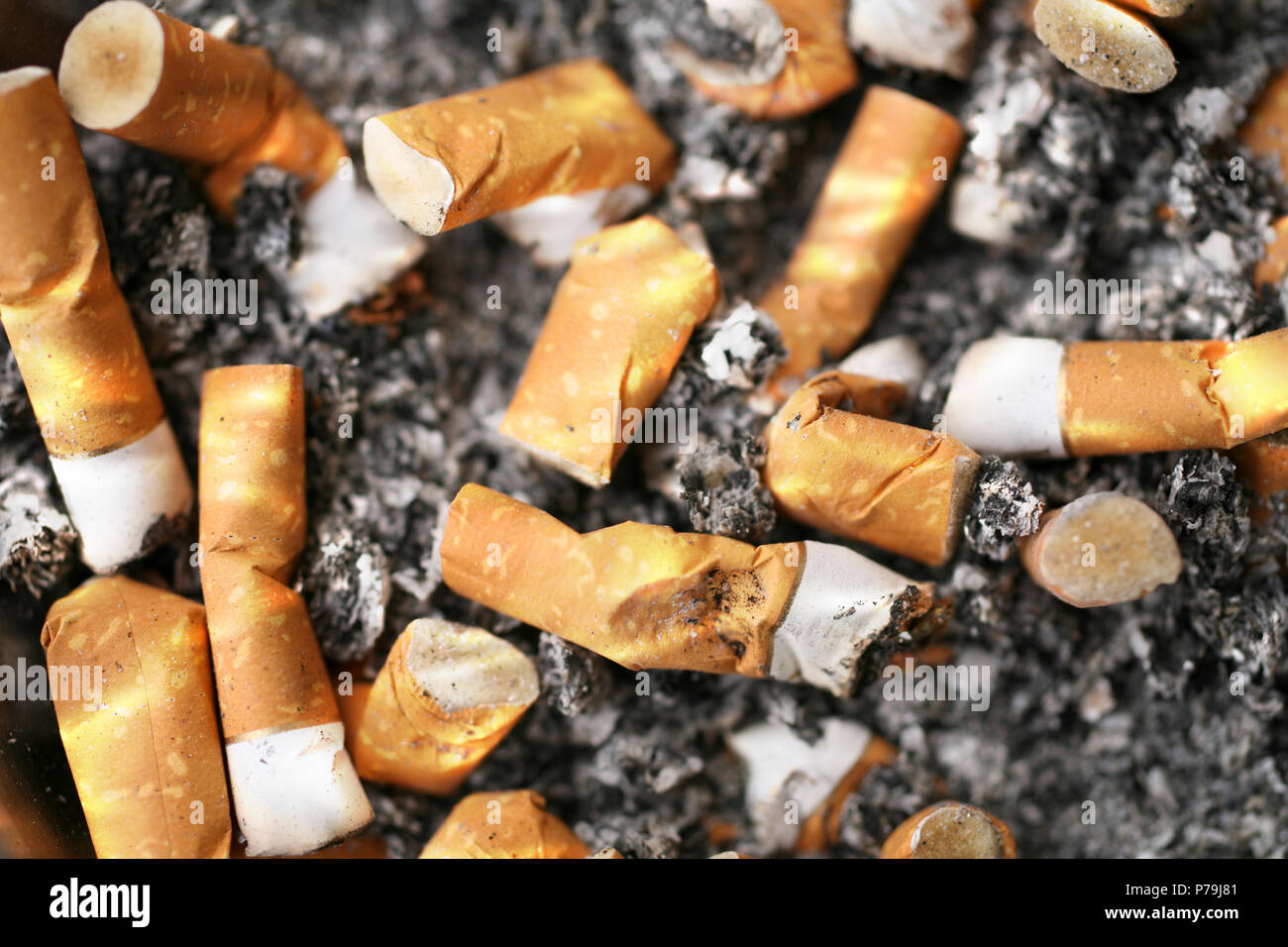 an image of finished cigarettes Stock Photo - Alamy