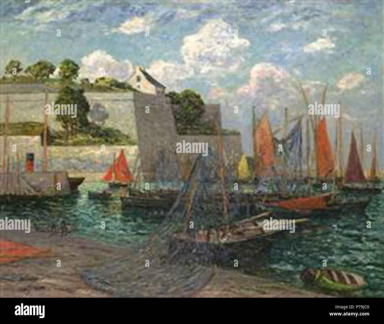 Work by Maxime Maufra . before 1918 55 Maufra - port-castle-of-belle ...