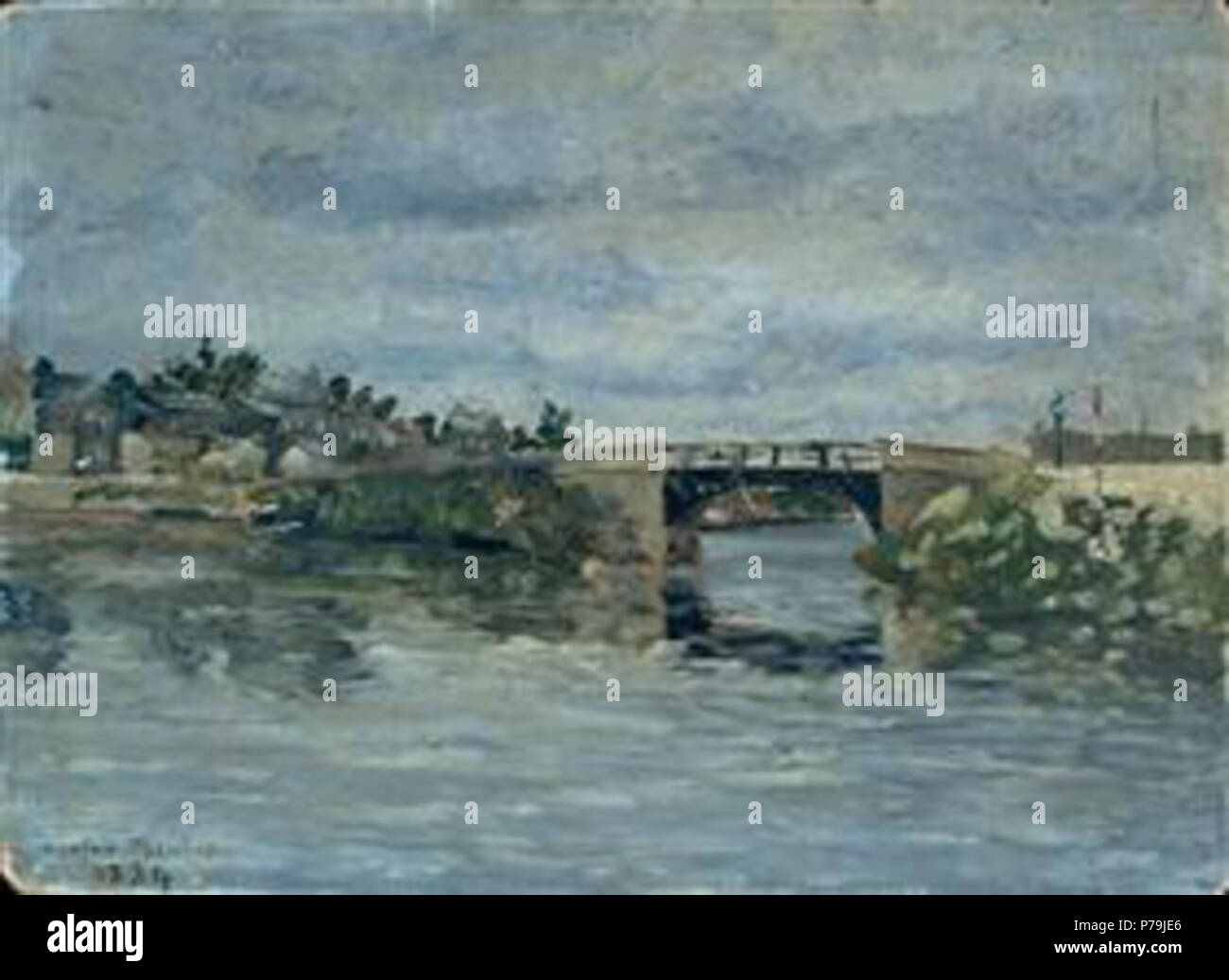 Work by Maxime Maufra . before 1918 55 Maufra - the-old-bridge-in ...