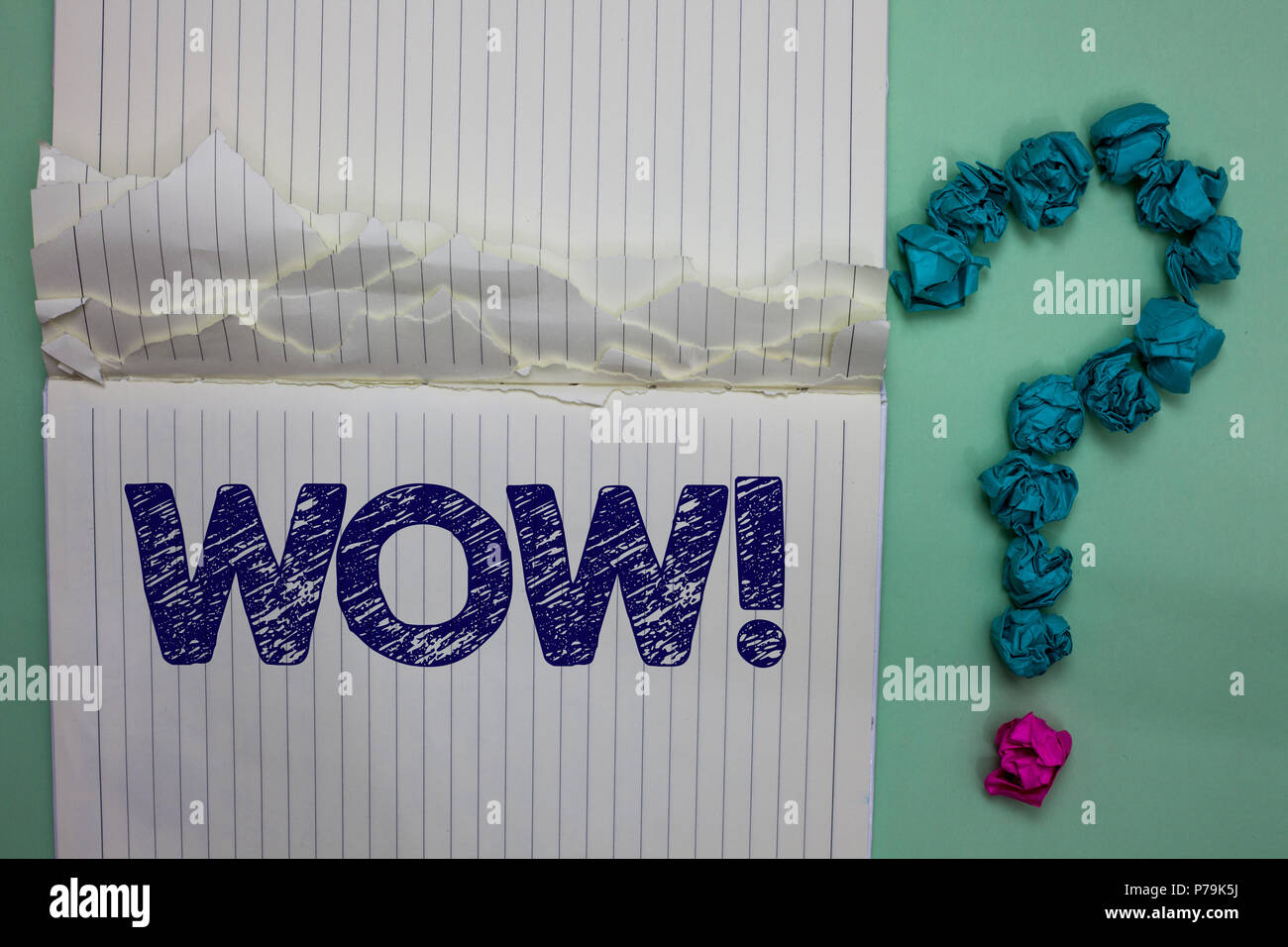 Writing note showing Wow Motivational Call. Business photo showcasing ...