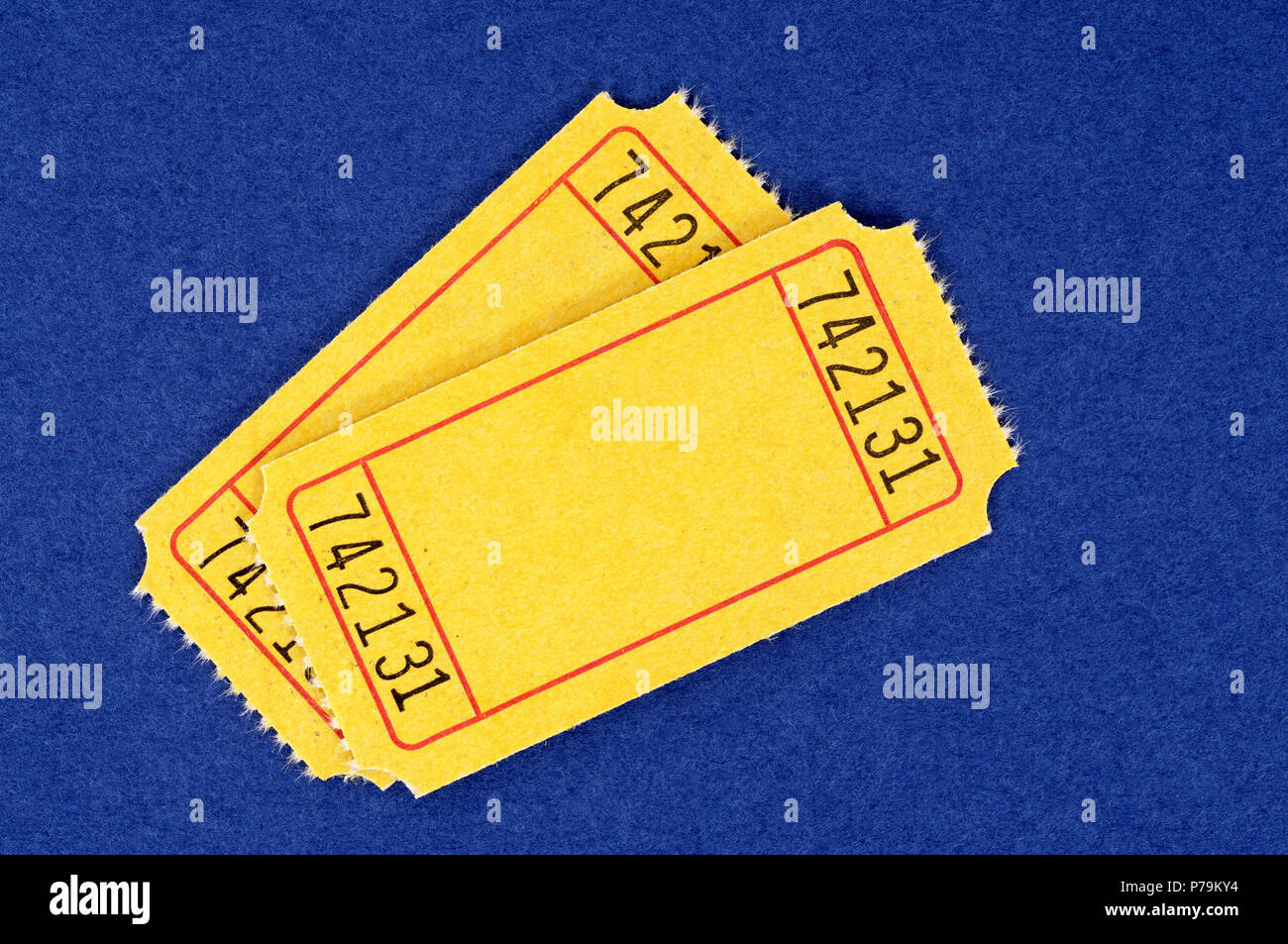 Admit one yellow ticket hi-res stock photography and images - Alamy