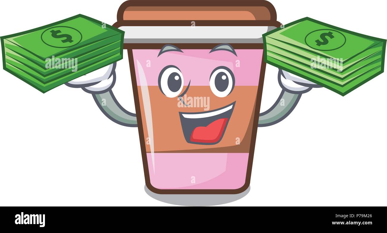 Money coffee cup lid hi-res stock photography and images - Alamy