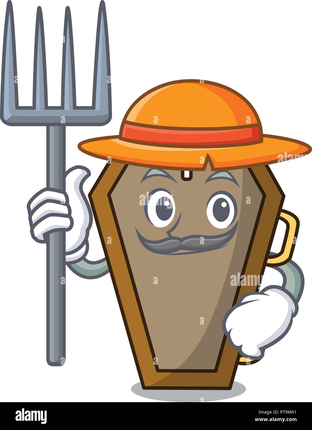 Sad farmer cartoon hi-res stock photography and images - Alamy