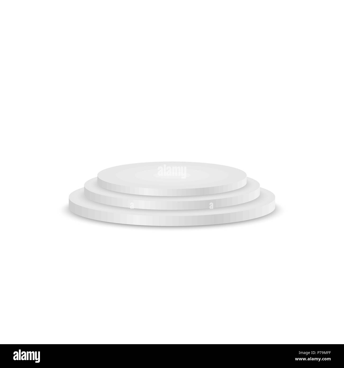 Round podium, pedestal or platform isolated Stock Vector Image & Art ...