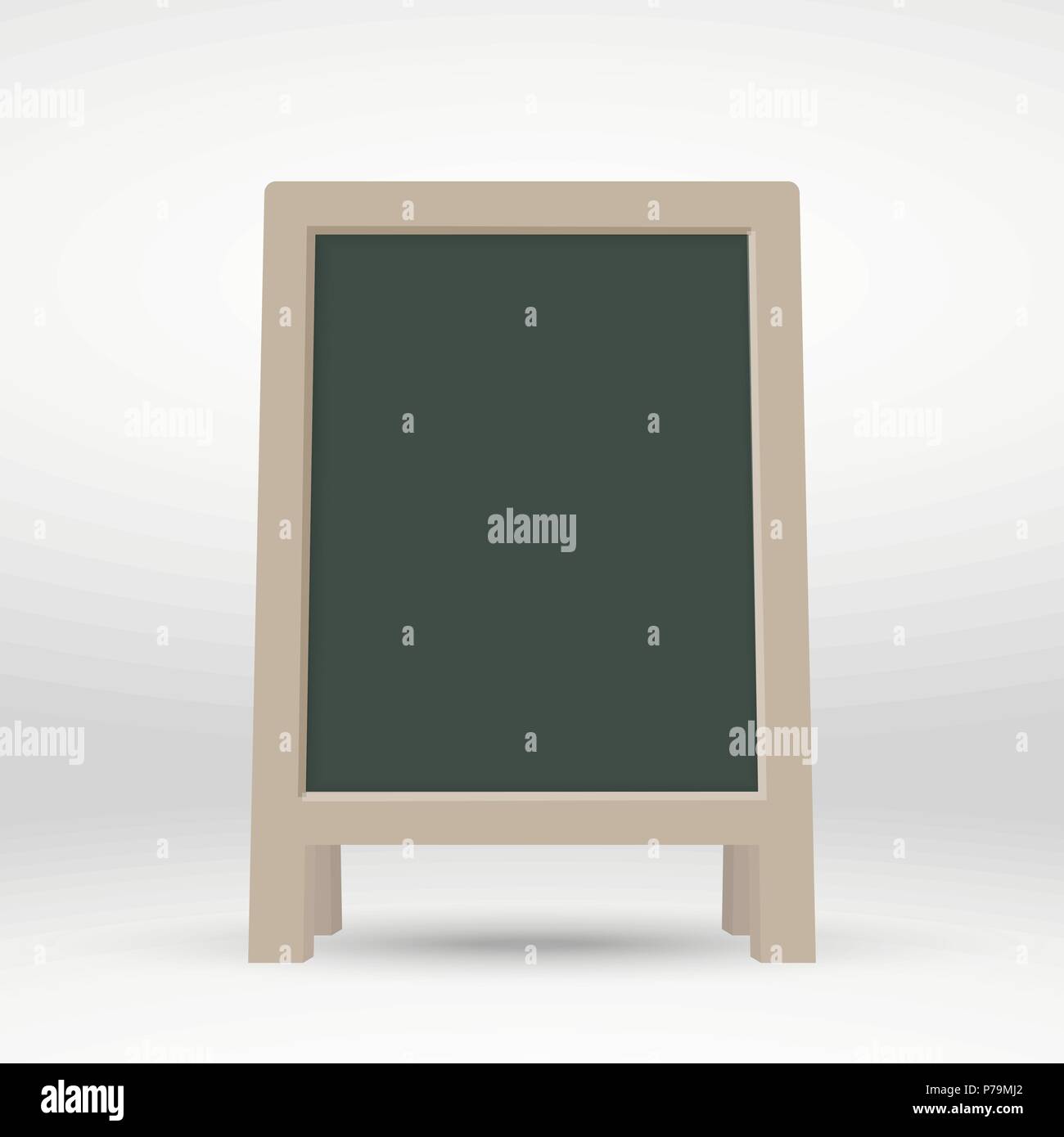 Advertising sandwich board Stock Vector Images - Alamy