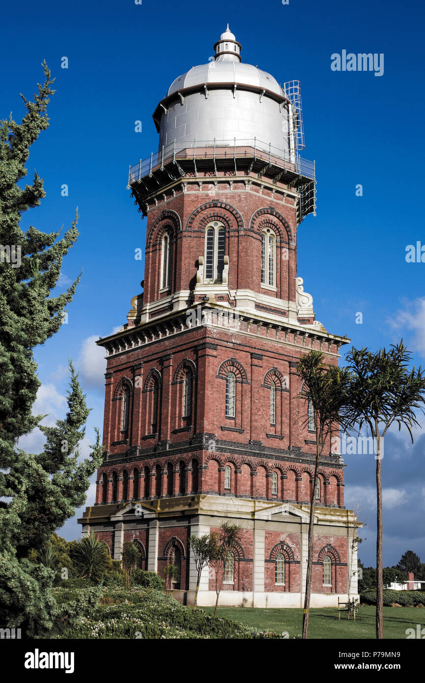Historic waterworks and water tower Invercargill, New Zealand Stock ...