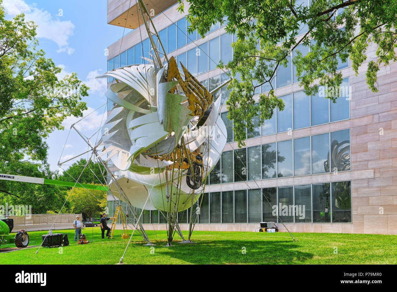 The american library art installation hi-res stock photography and ...