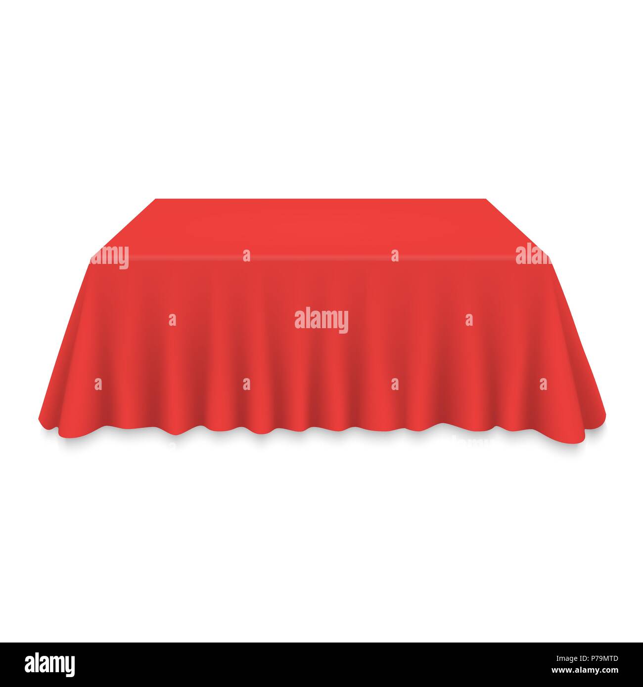 White silk fabric with folds Stock Vector Images - Alamy