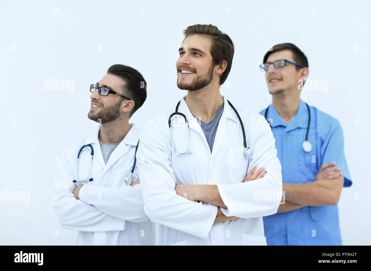 Team doctors looking copy hi-res stock photography and images - Alamy
