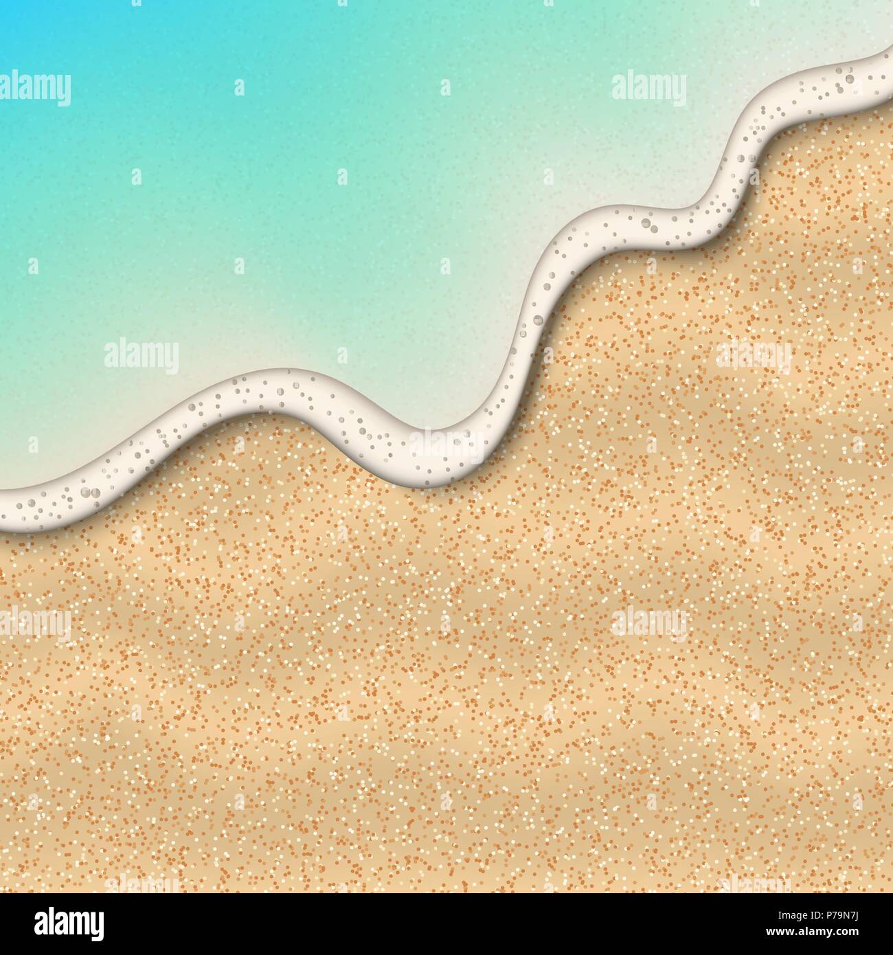 Seaside beach surface texture Stock Vector Images - Alamy